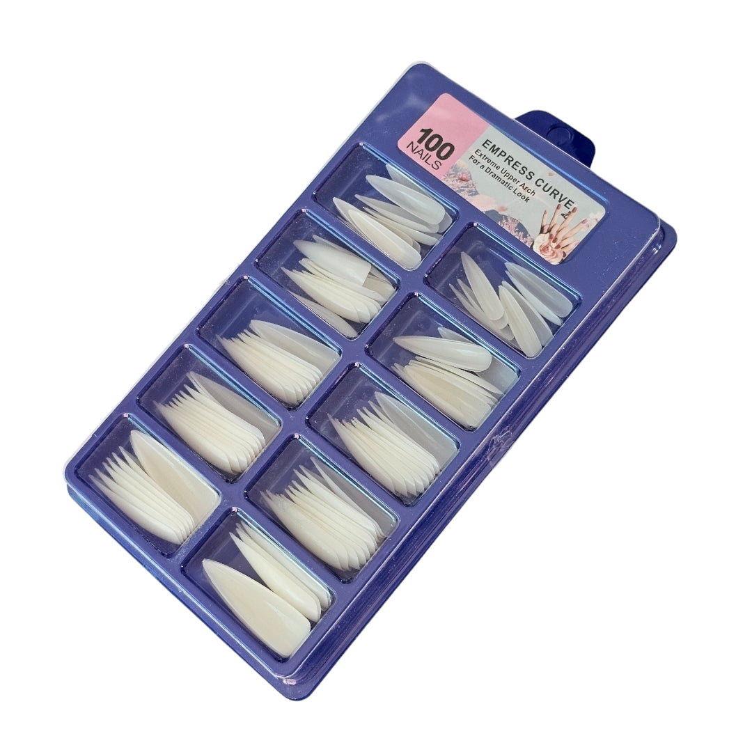Set Tipsuri Pentru Unghii Stiletto 100 pcs